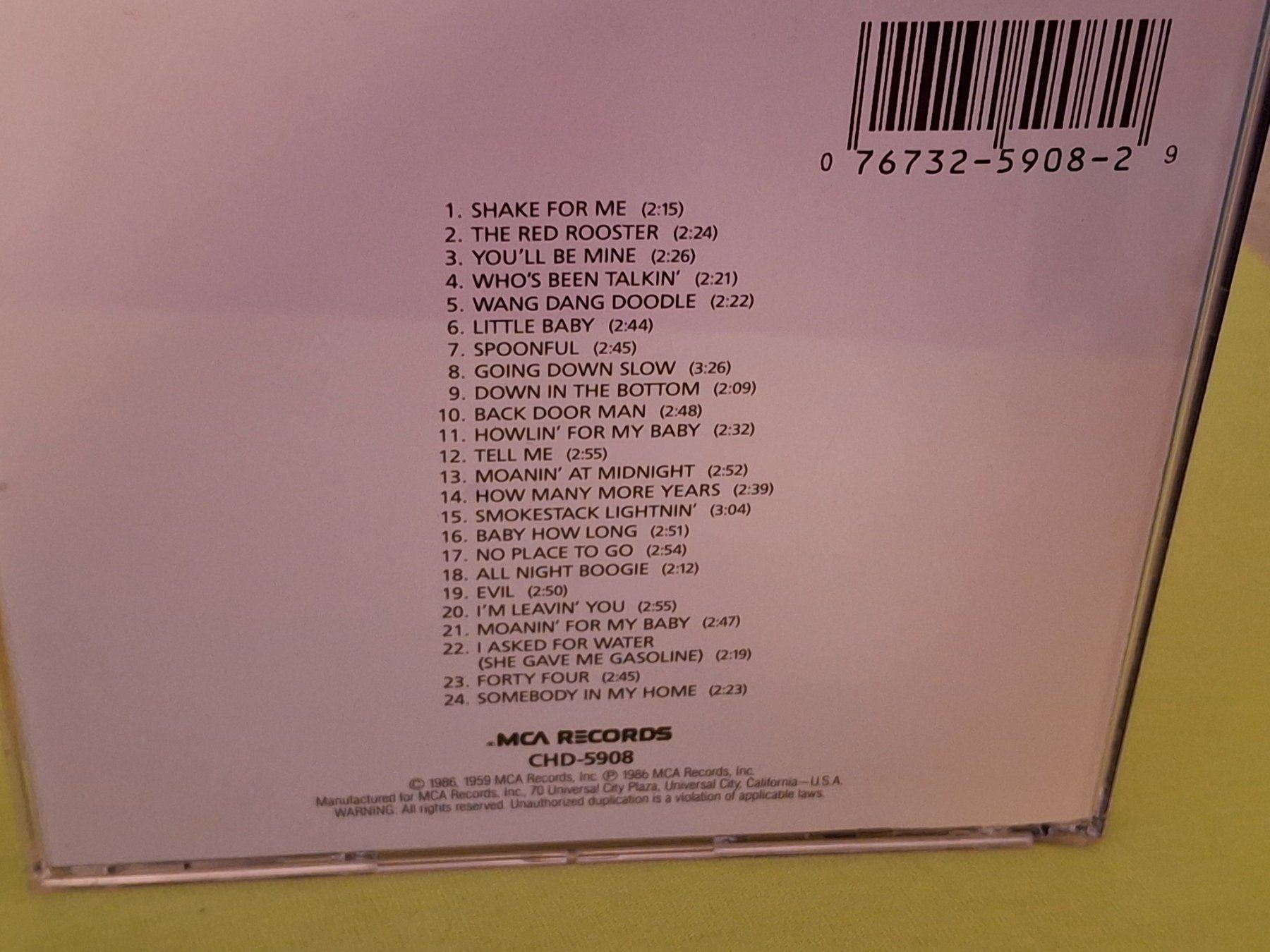 CD Howlin' Wolf - Two on One -2Alben auf 1CD (Gebraucht) in Aarberg für ...