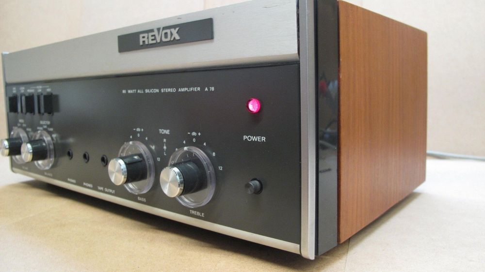 REVOX A78 STEREO-VERSTÄRKER neu belebt | Kaufen auf Ricardo