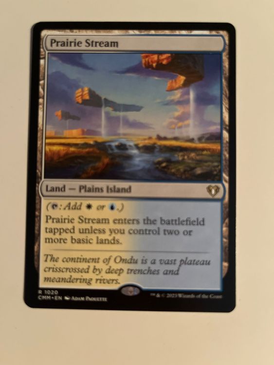 1 x Prairie Stream - Magic: The Gathering - MtG (Gebraucht) in Kriens ...