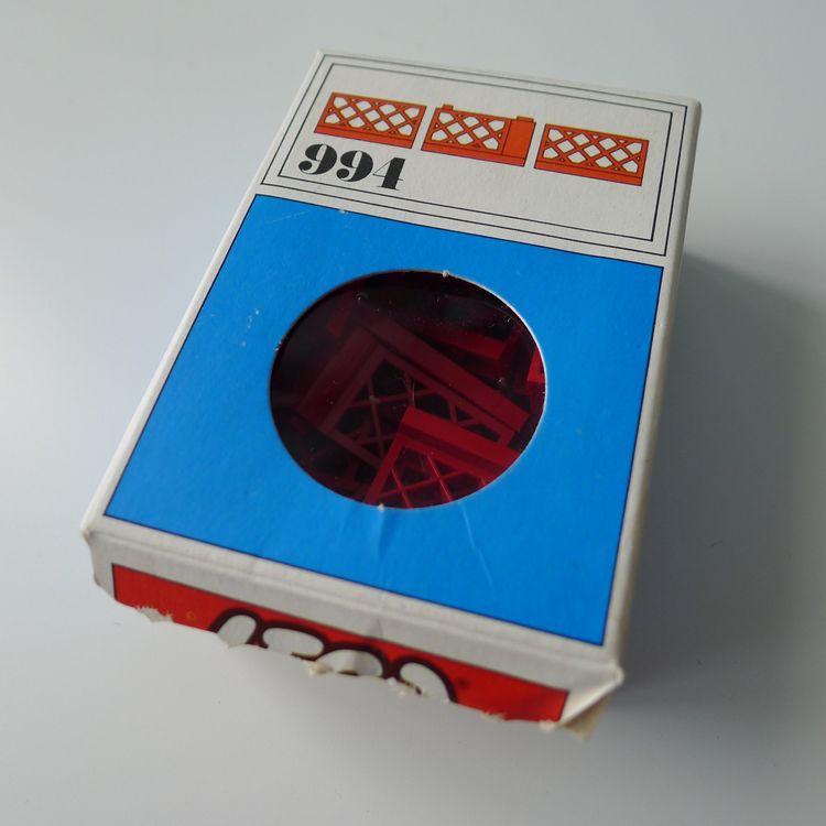 LEGO System 994, Gartenzaun + Tor komplett mit OVP, von 1969 (Neu ...