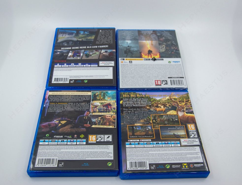 4x PS4/PS5 - Truck Driver, Returnal, Demon's Souls, Big Buck (Neu ...