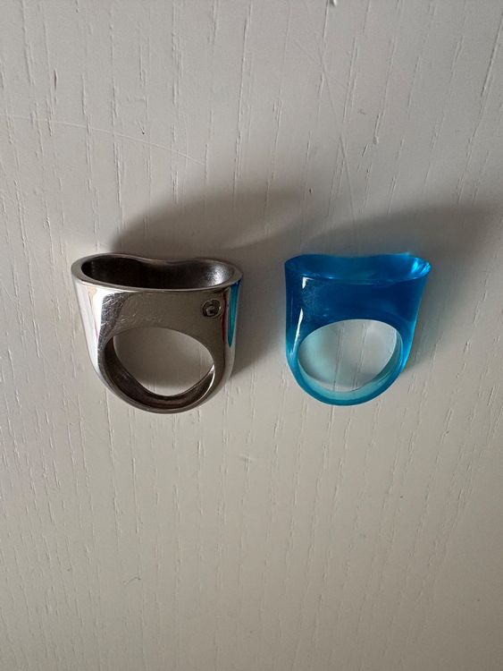 Bague en argent interchangeable au niveau des couleurs (D'occasion) à ...