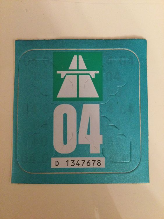 Autobahnvignette 04, ungebraucht und neu (Neu und originalverpackt) in Wallisellen für CHF 41 ...