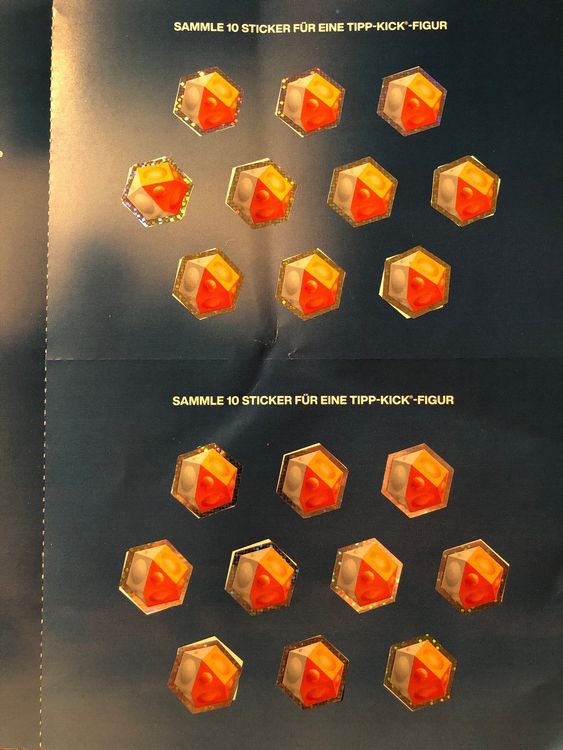 Migros Tipp-Kick Mania, 2 volle Karten (Neu und originalverpackt) in Goldach für CHF 7 – mit ...