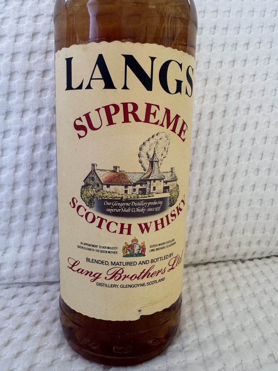 Langs Supreme Whisky, 5 Years, Rarität aus den 80er Jahren (Neu und ...