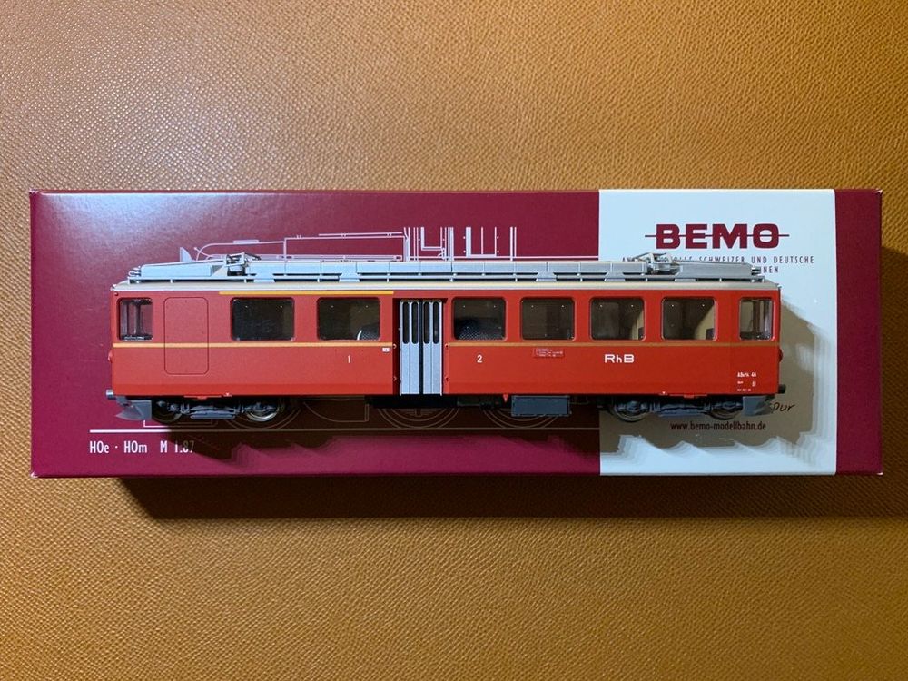 Bemo H0m 1366106 Triebwagen ABe 4/4 46 RhB DC Digital-Sound | Kaufen ...