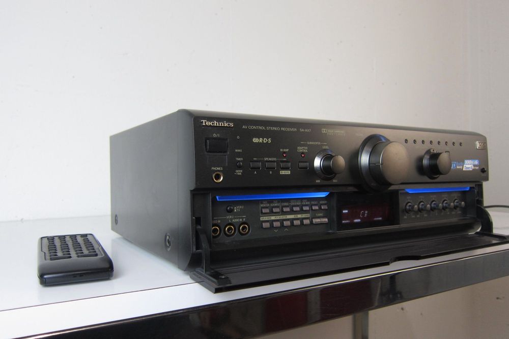 Technics SA-AX7 Dolby Surround AV-Receiver mit Bi-Amping (Gebraucht) in ...