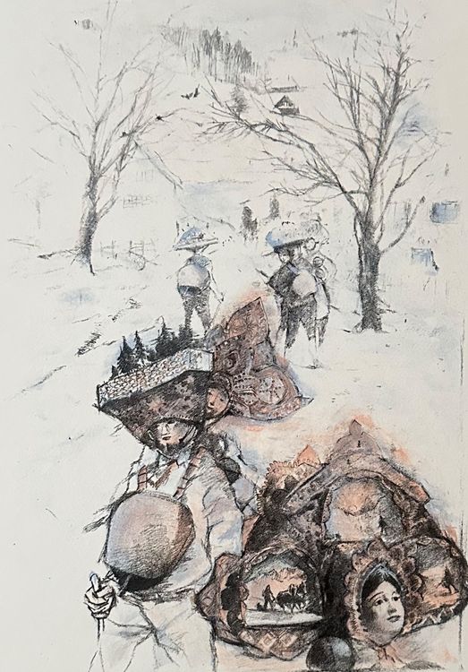 Otto Bachmann (1915-1996) Lithographie Handsig (Gebraucht) in Root für ...