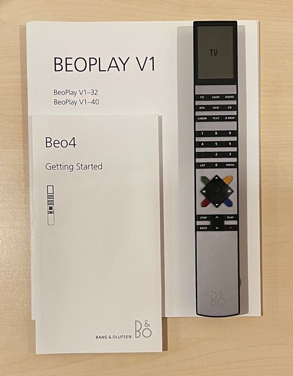 Beoplay V1-40 Type: 9501 mit Tischständer und Beo4 Joystick | Kaufen ...