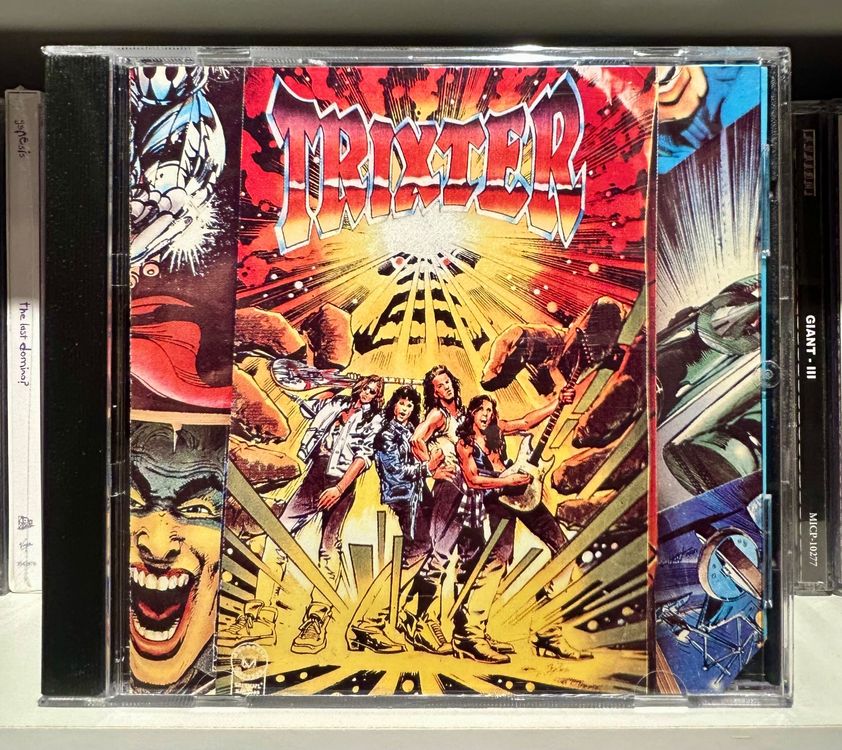 TRIXTER „S/T“ OOP 1st Press CD HAIR METAL 1990 DANGER DANGER (Gebraucht ...