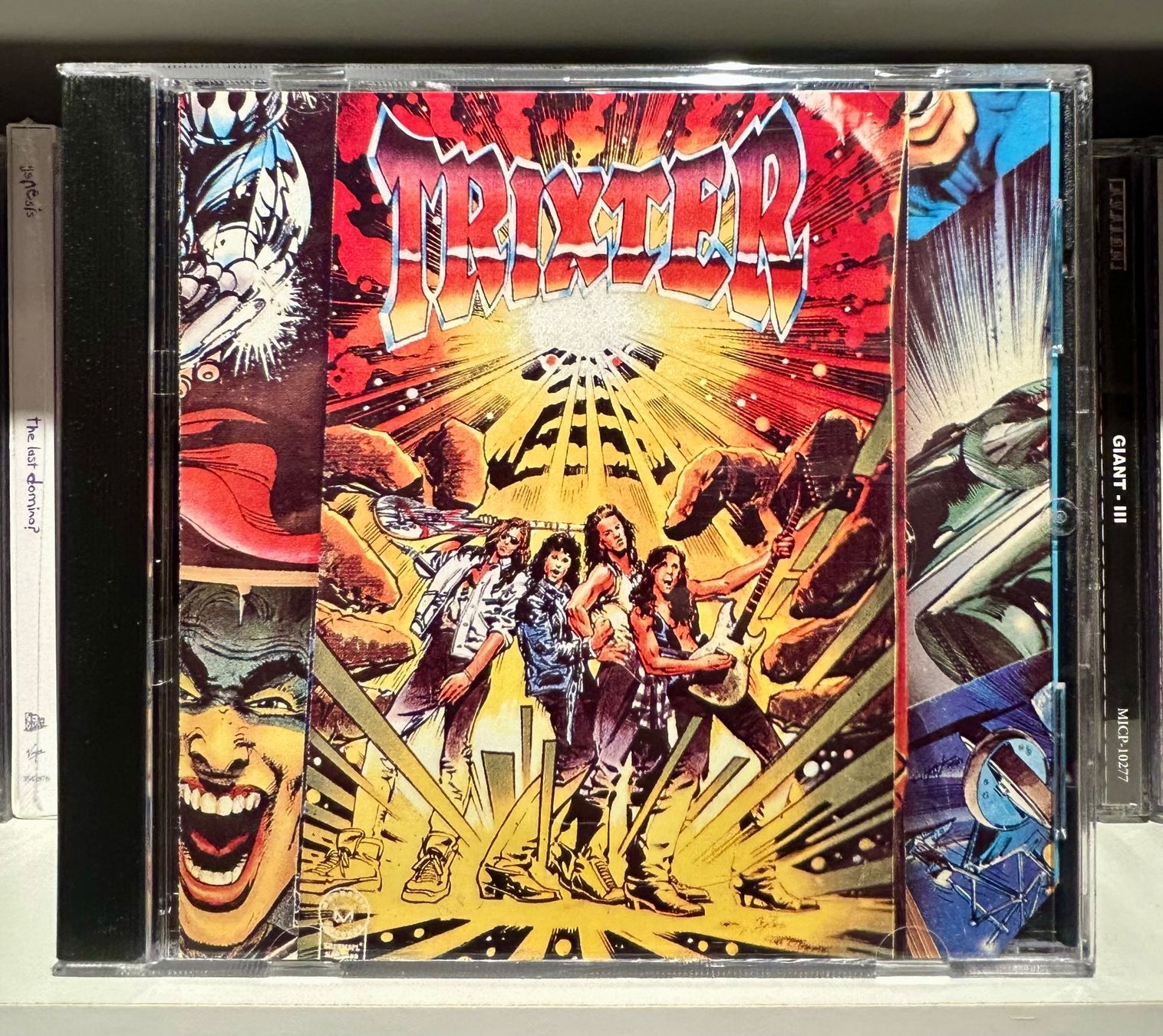 TRIXTER „S/T“ OOP 1st Press CD HAIR METAL 1990 DANGER DANGER (Gebraucht ...