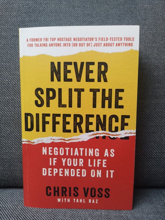 Never split the difference - Chris Voss (Gebraucht) in St. Gallen für CHF 9 – mit Lieferung auf ...