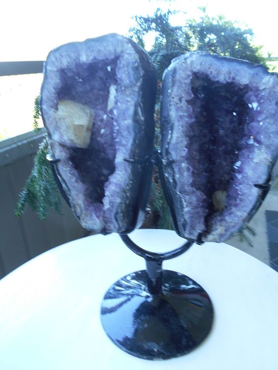 Amethyst Geode doppelt ca. 15 kg (Neu (gemäss Beschreibung)) in Zürich für CHF 480 – nur ...