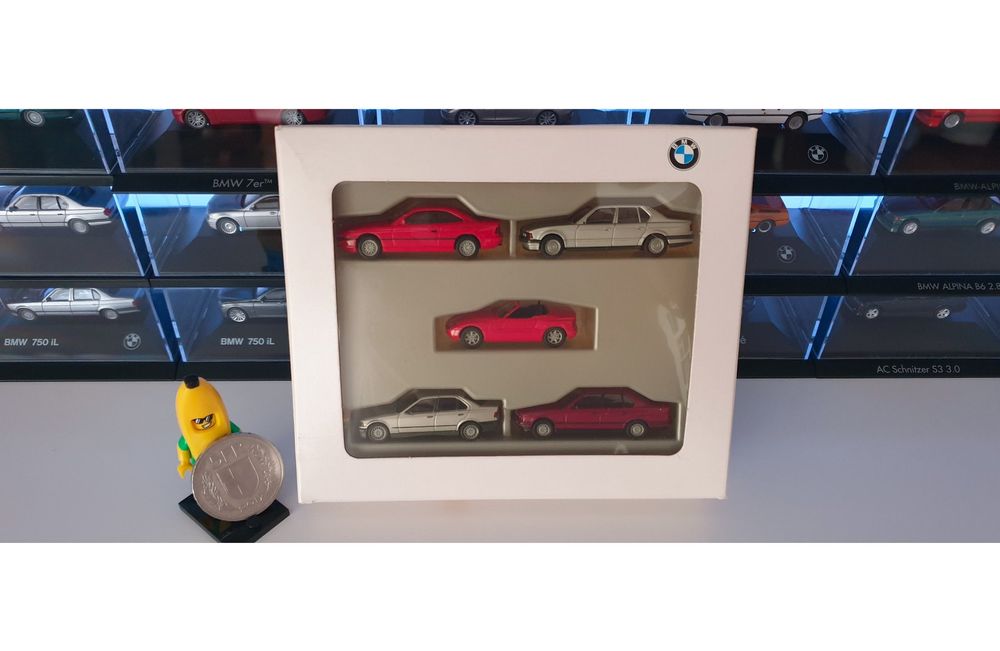 BMW PROGRAMM 1991 E36 E34 E32 E31 - 1:87 Herpa + Prospekt | Kaufen auf Ricardo