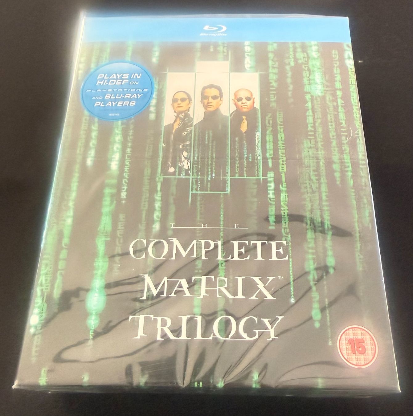 COMPLETE MATRIX TRILOGY BlueRay discs of original 3 movies+ (Neu und ...