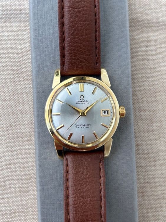 Omega Seamaster Calendar "Fat Lugs" 2849-14SC 34mm - Vintage | Acheter ...