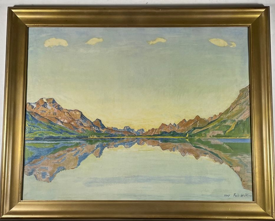 Ferdinand Hodler (1853-1918) grosse Lithographie | Kaufen auf Ricardo