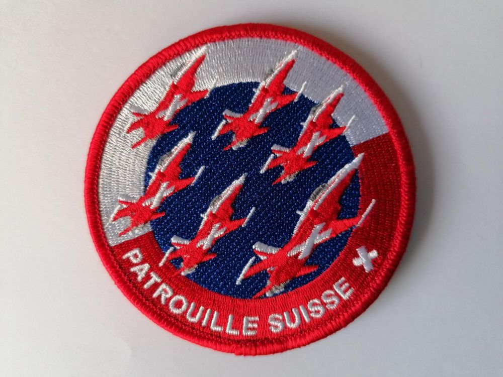 Badge SAF Patrouille Suisse (fond bleu) | Kaufen auf Ricardo