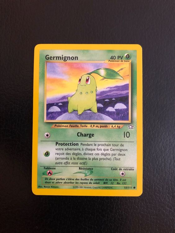 Neo Genesis Chikorita / Germignon 53/111 FR NM Ab 1 (Gebraucht) in ...