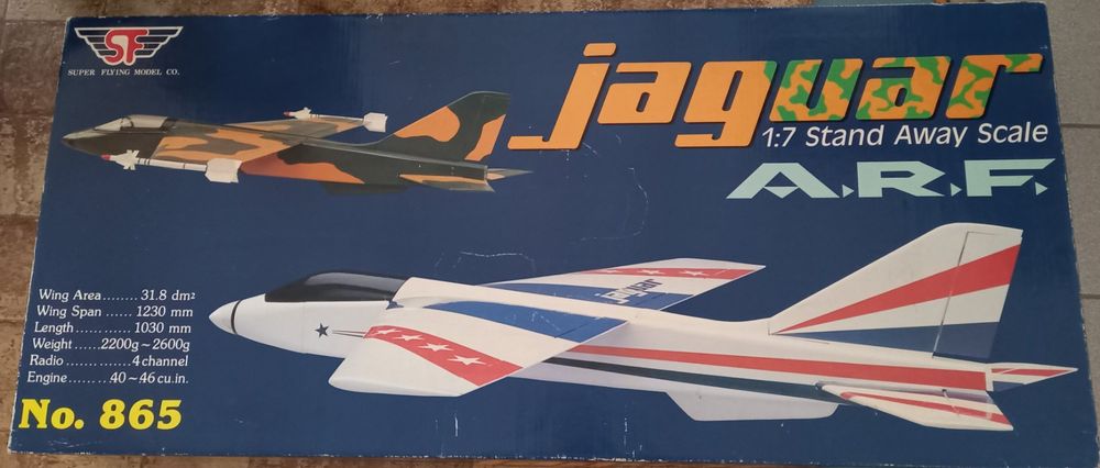 Jaguar von SF Super Flying Models (Neu (gemäss Beschreibung)) in ...