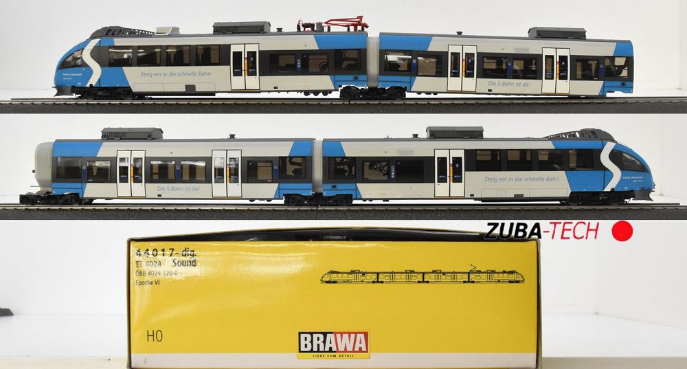 Brawa 44017 E-Triebzug ET 4024 Talent ÖBB Analog GS OVP | Kaufen auf ...