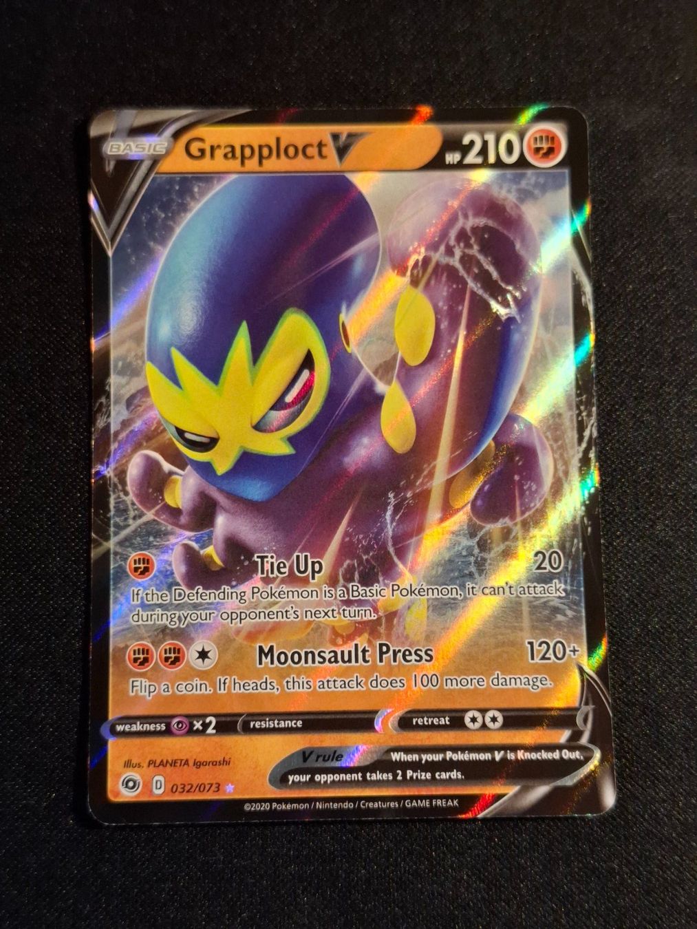Pokemon Grapploct V 032/073 Champion's Path (Neu (gemäss Beschreibung ...