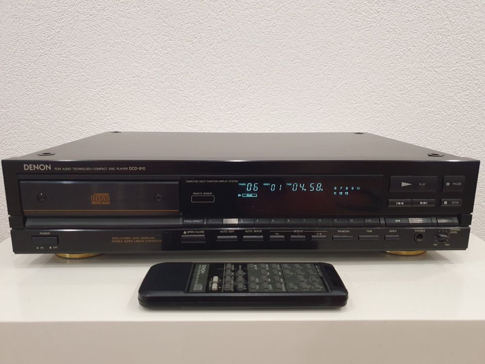 Denon DCD-910 Top CD-Player! Neue Riemen! (Gebraucht) in Arbon für CHF ...