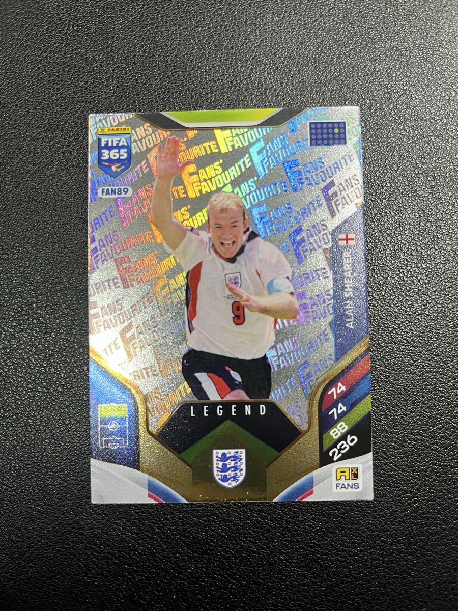 Panini Adrenalyn XL 2025 Alan Shearer Legend Fan 89 (Neu (gemäss ...