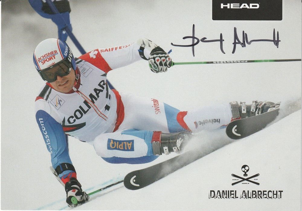 Daniel Albrecht / Originalautogramm (Gebraucht) in Schwyz für CHF 4 – mit Lieferung auf Ricardo ...