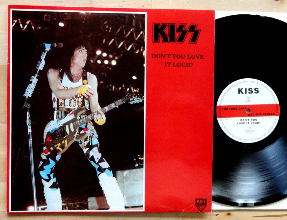 LP KISS don't you love it loud FOR FANS ONLY PROMO/FANCLUB?? (Gebraucht ...