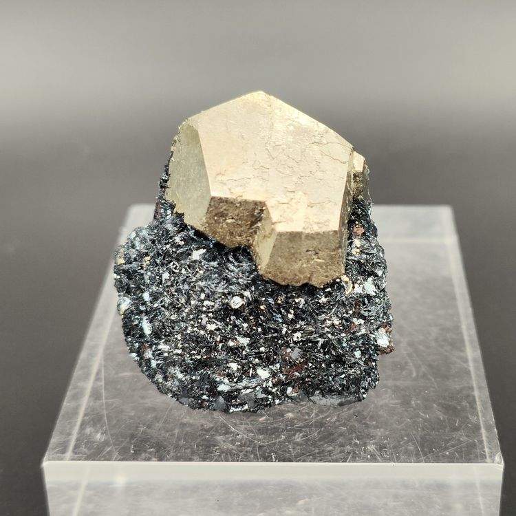 Neuheit!!! GOLDENER PYRIT auf HÄMATIT, 100% natürlich | Kaufen auf Ricardo