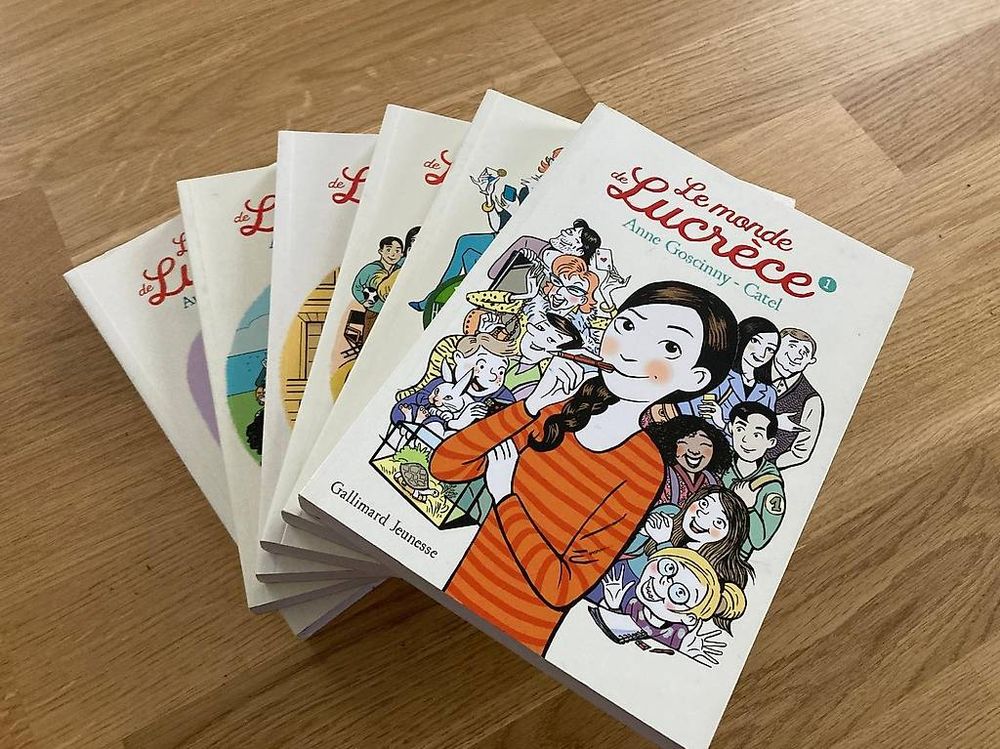 Le monde de Lucrèce (1 à 6) / Anne Goscinny et Catel - NEUFS (Neu ...