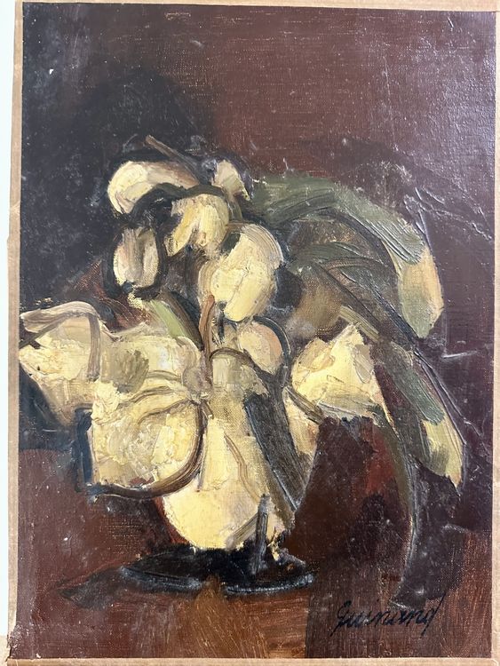 Nature morte, huile sur toile signé René Dunand-1935. (D'occasion) à ...