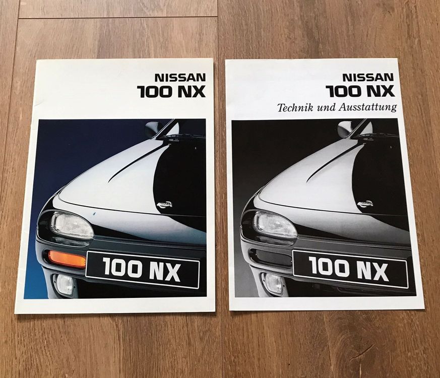 Nissan 100NX Prospekt | Kaufen auf Ricardo
