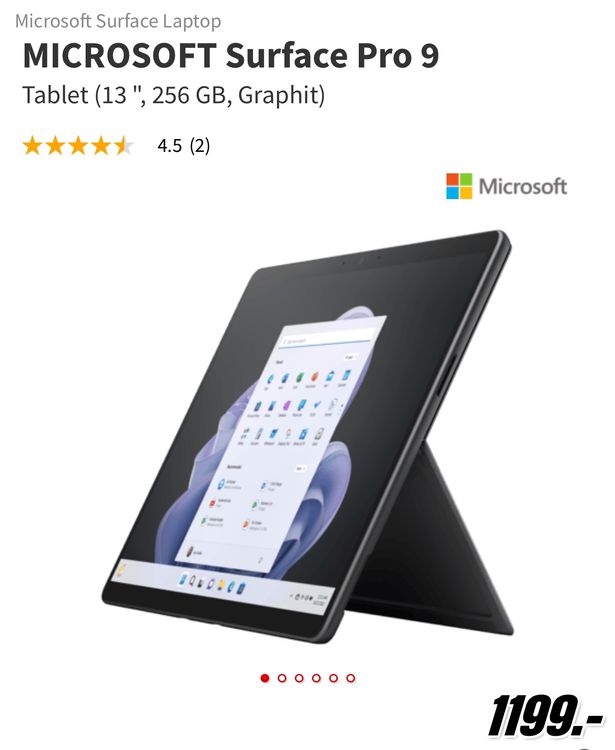MICROSOFT Surface Pro 9 NEU!!! | Kaufen auf Ricardo