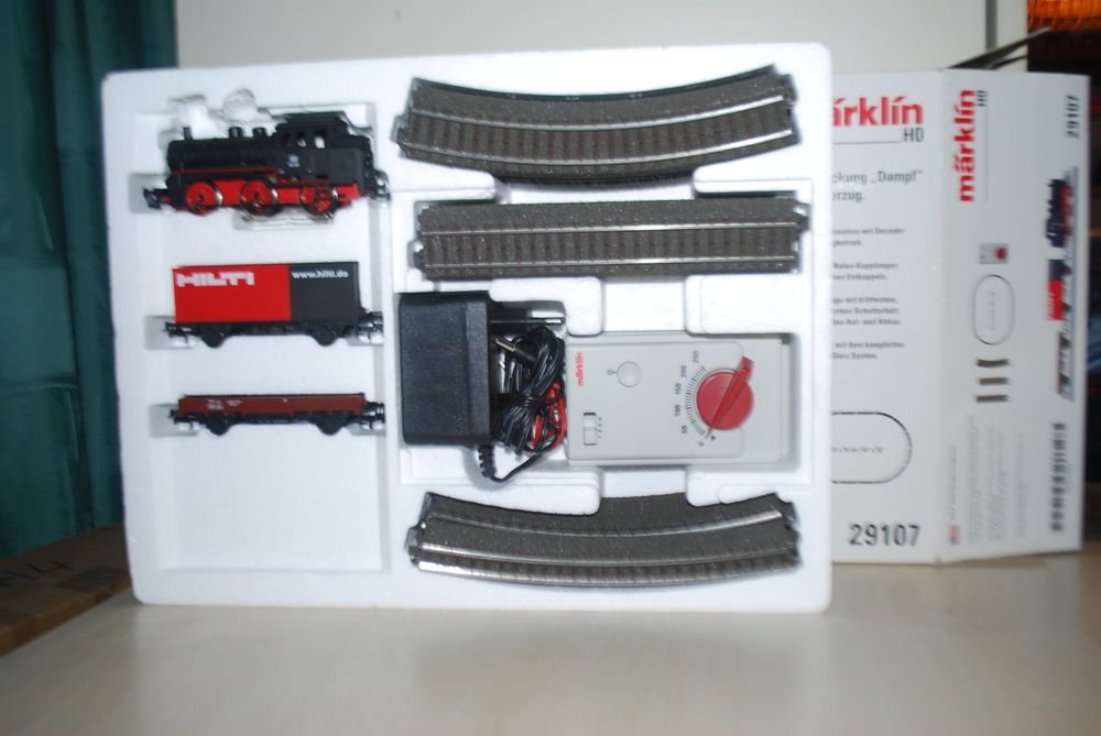 Märklin 29107 Startpackung Dampf mit Güterzug digital (Neu (gemäss ...