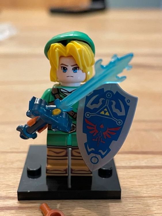 Legend of Zelda Minifigure Link with Sword and Shield (Neu (gemäss ...