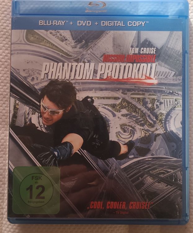Mission Impossible Phantom Protokoll Blu-ray + DVD | Kaufen auf Ricardo