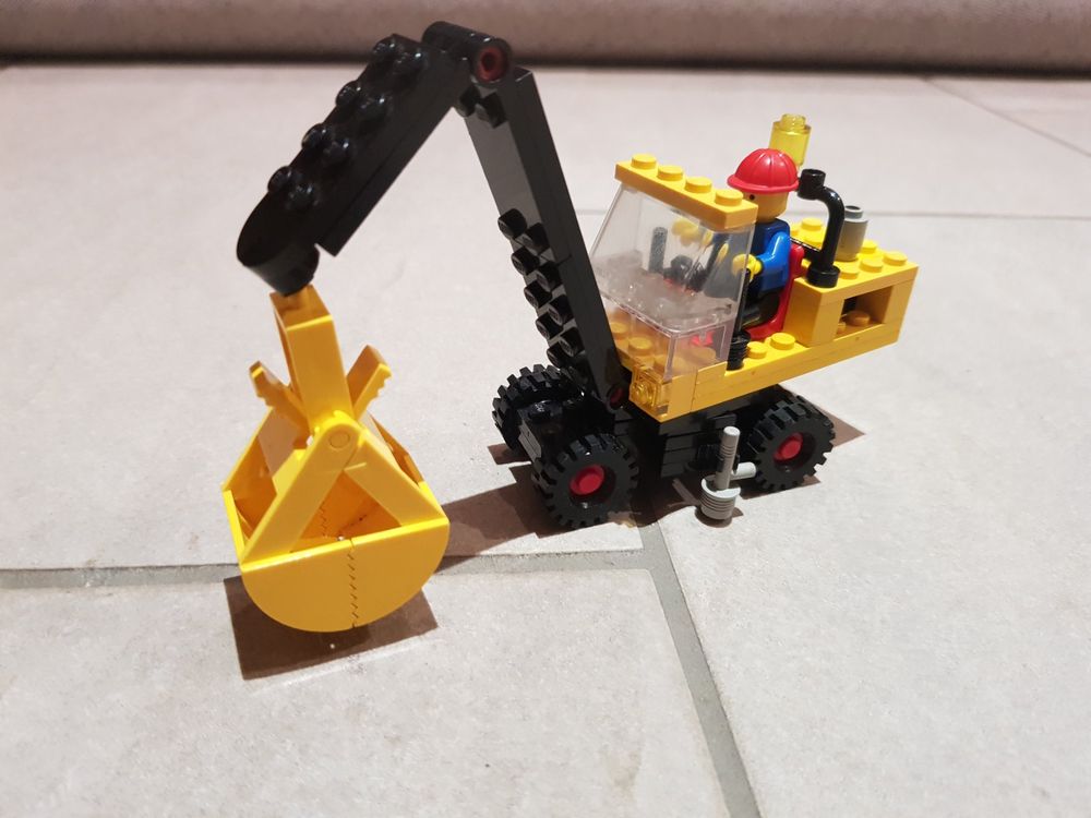 Lego LEGOLAND Rad-Bagger mit Greiferschaufel (6678) | Kaufen auf Ricardo
