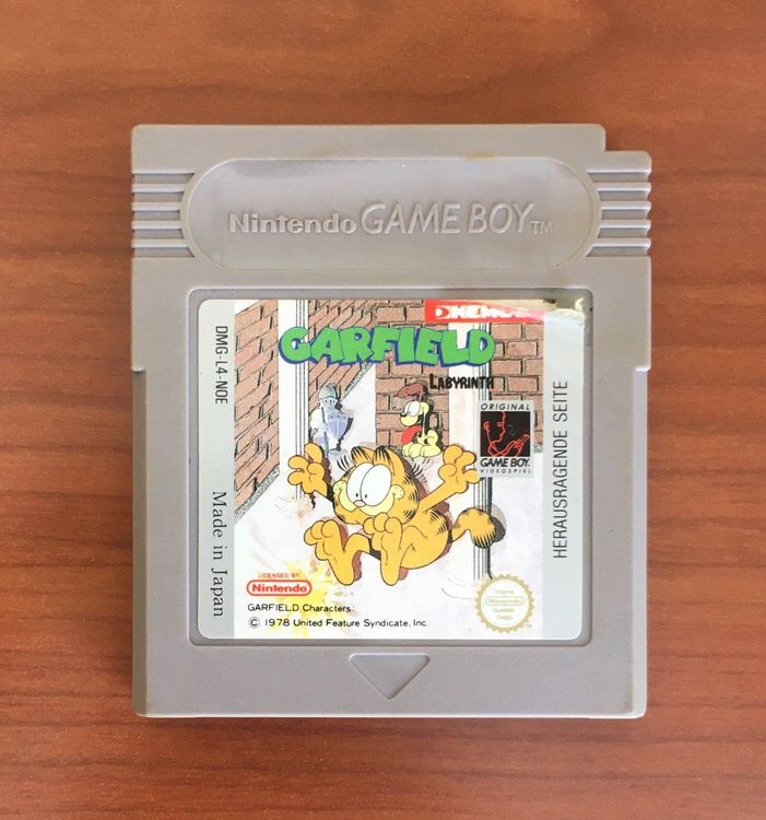 Garfield Labyrinth Nintendo Game Boy (Gebraucht) in Dornach für CHF 18 ...