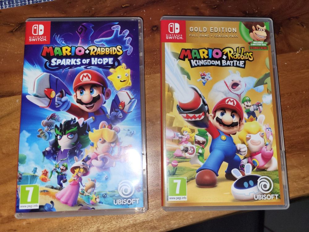 Mario + Rabbits 1 & 2 | Kaufen auf Ricardo