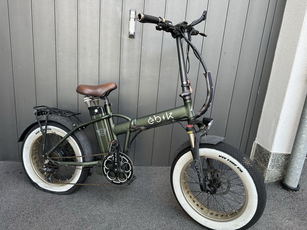 Auktion e-bike Fat Bike Ebik 20 (Defekt) in Quartino für CHF 130 – nur ...