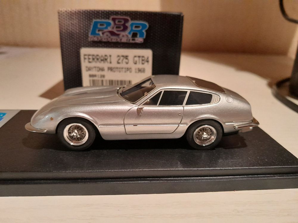 BBR 1:43 Ferrari 275 GTB4 Daytona Prototipo 1968 N° BBR120 (Neu und ...