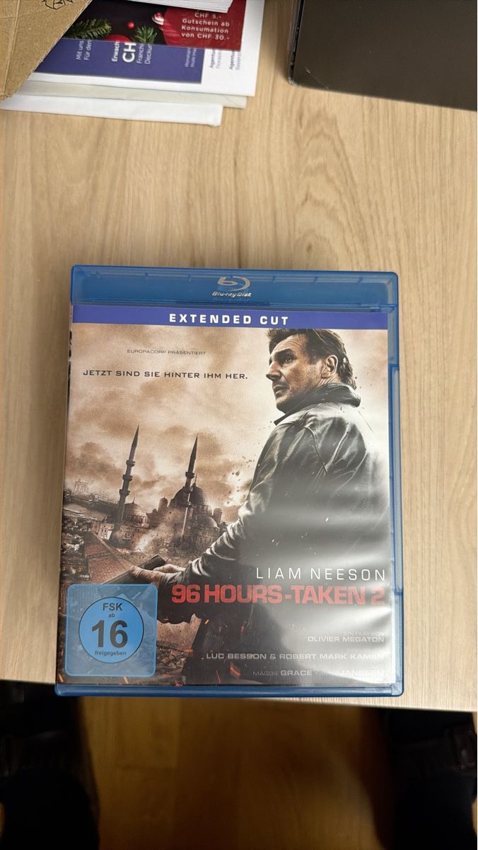 96 Hours-Taken 2, Blu-ray, Top Zustand! (Neu (gemäss Beschreibung)) in ...