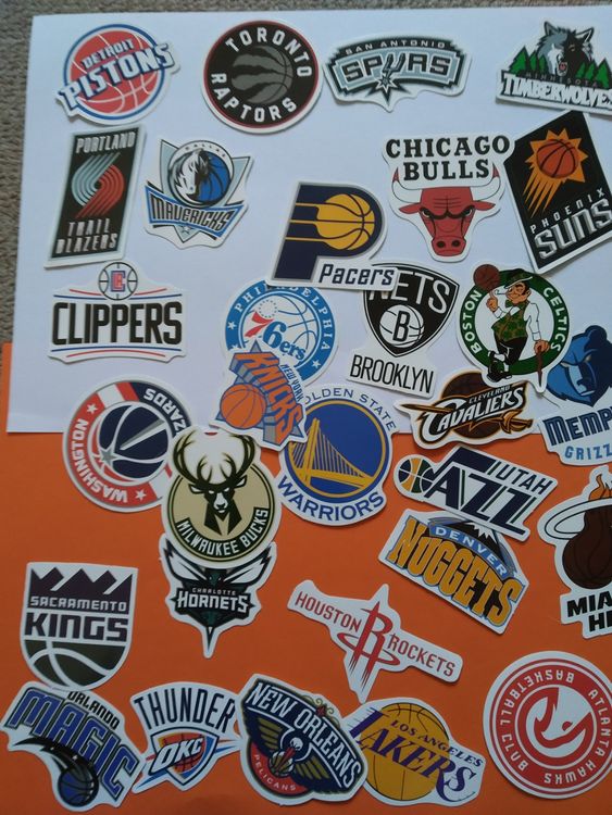 NBA Basketball Sticker Set | Kaufen auf Ricardo