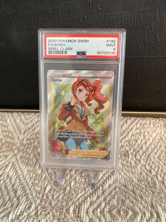 Pokemon Sonia Trainer Full Art PSA 9 | Kaufen auf Ricardo