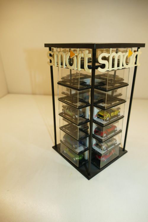 Busch H0: Smart Car Tower mit 17xFahrzeugen | Kaufen auf Ricardo