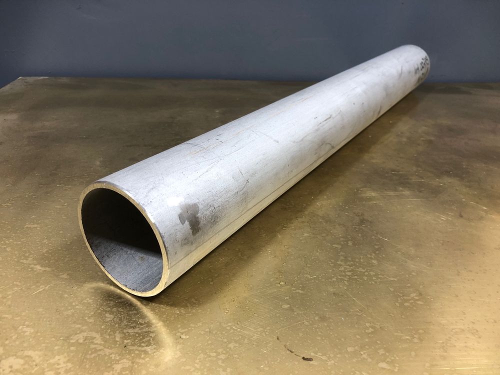 Rohr Edelstahl V2A, D:80mm, Wandung: 4mm, ca. 69,5cm lang (Gebraucht ...