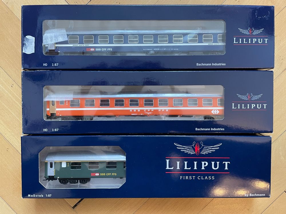 3x Liliput SBB RIC Am + Bm + Bcm | Kaufen auf Ricardo