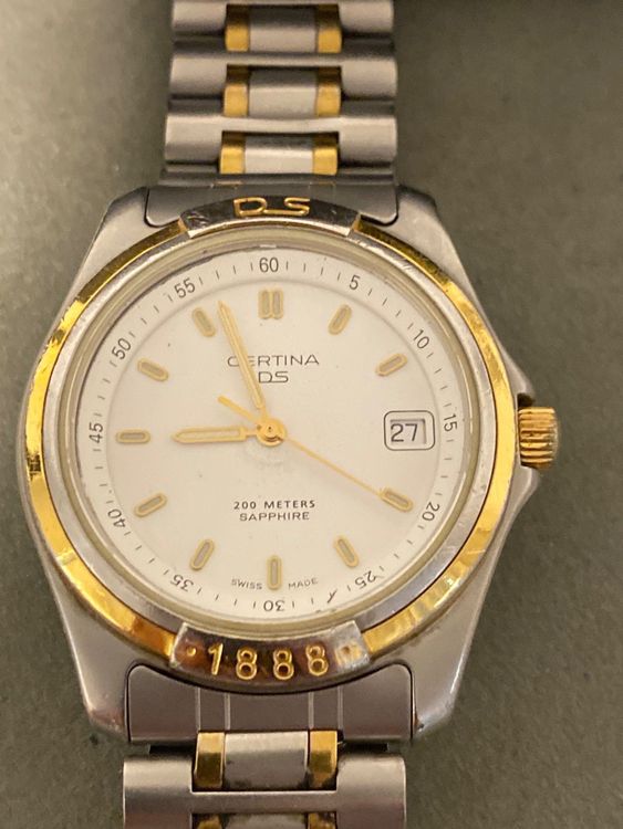 Certina DS 38 mm Quarz (Gebraucht) in Pfeffingen für CHF 29 – mit Lieferung auf Ricardo kaufen